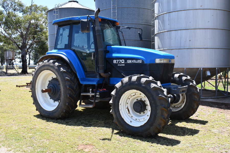 Lot 5 - Ford Genesis 8770 tractor | AuctionsPlus