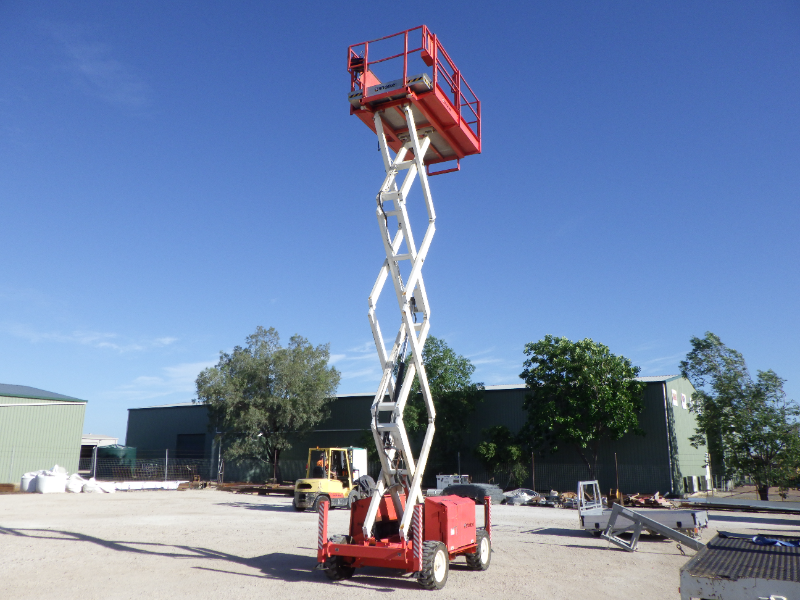 Lot 45 - SNORKEL SR770 WHEELED SCISSOR LIFT | AuctionsPlus