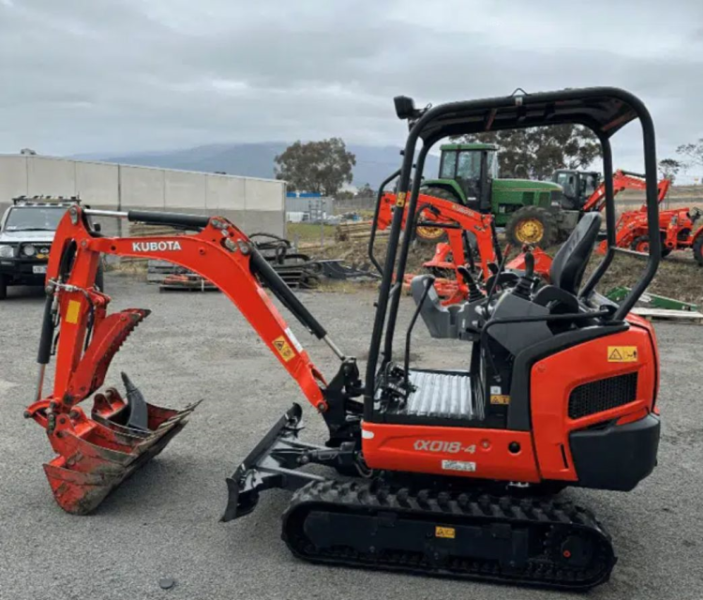 Lot 98 - Kubota KX018 Excavator | AuctionsPlus