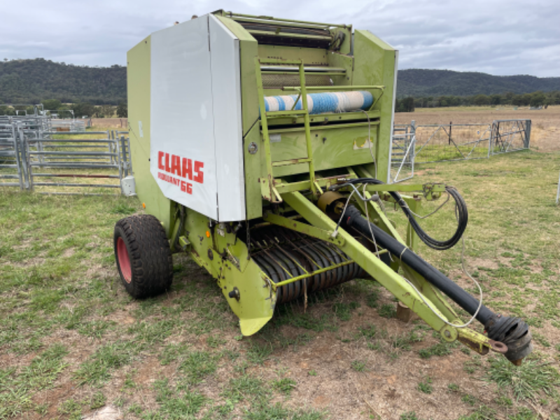 Lot 12 - CLAAS ROLANT 66 NET WRAP BALER | AuctionsPlus