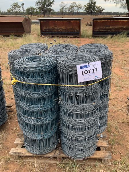 LOT 17 - Waratah Hinge joint fencing. | AuctionsPlus