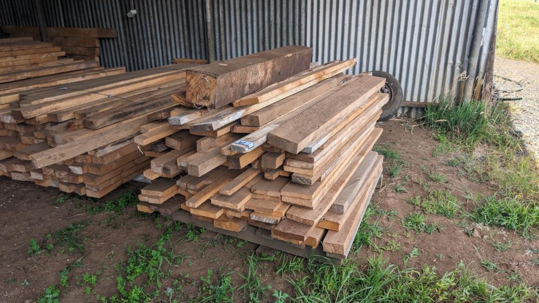 Lot 57 - Assorted Lengths Macrocarpa Timber | AuctionsPlus