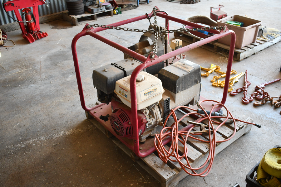 Lot 86 - Genelite 7kVA generator/welder | AuctionsPlus
