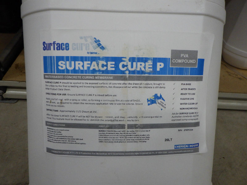 Lot 178 - SURFACE CURE P 20LTR X 8 | AuctionsPlus