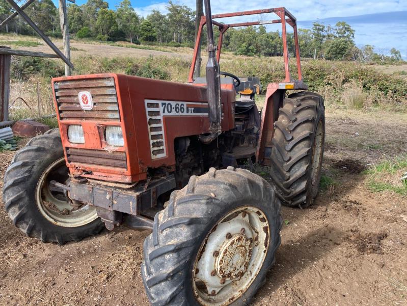 Lot 109 - Fiat 70-66 4WD Tractor | AuctionsPlus