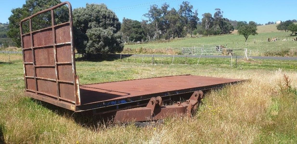 Lot 73 - Flat Top 20' to Suit Skel Frame | AuctionsPlus