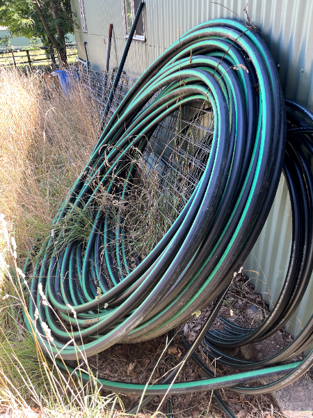 Lot 5 - Green Line Poly Pipe | AuctionsPlus