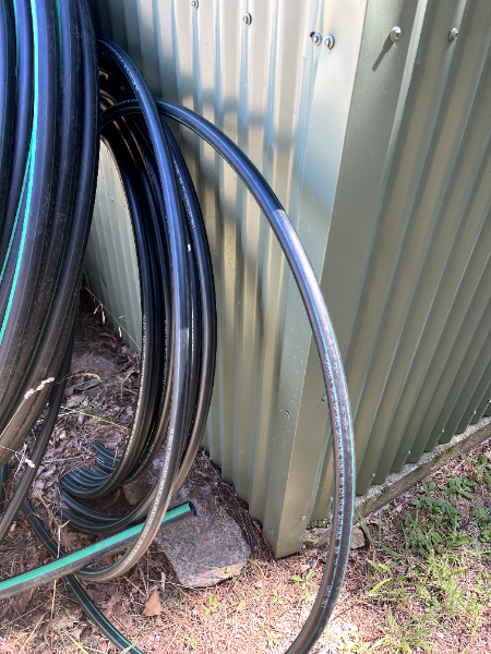 Lot 6 - Green Line Poly Pipe | AuctionsPlus