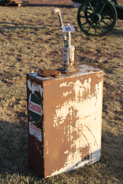 Lot 65 - Castrol Hi-Boy Fuel Pump | AuctionsPlus