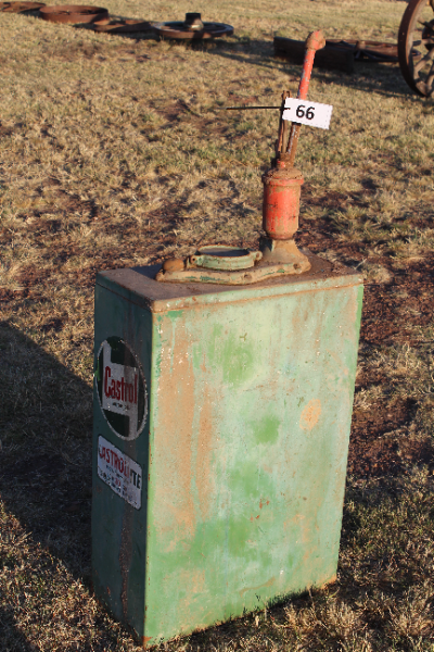 Lot 66 - Castrol Hi-Boy Fuel Pump | AuctionsPlus