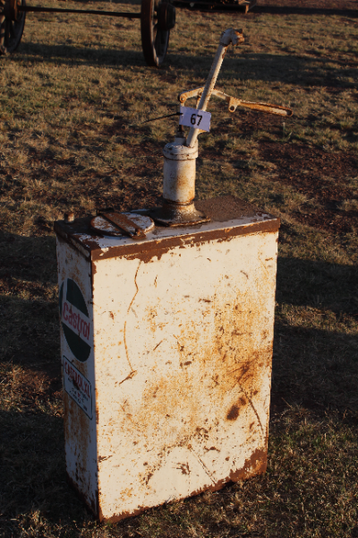 Lot 67 - Castrol Hi-Boy Fuel Pump | AuctionsPlus