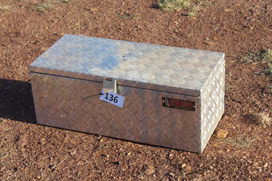 Lot 136 - Rhino Tool Box | AuctionsPlus