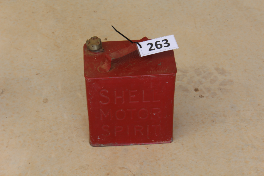 Lot 263 - Shell Motor Spirit Can | AuctionsPlus