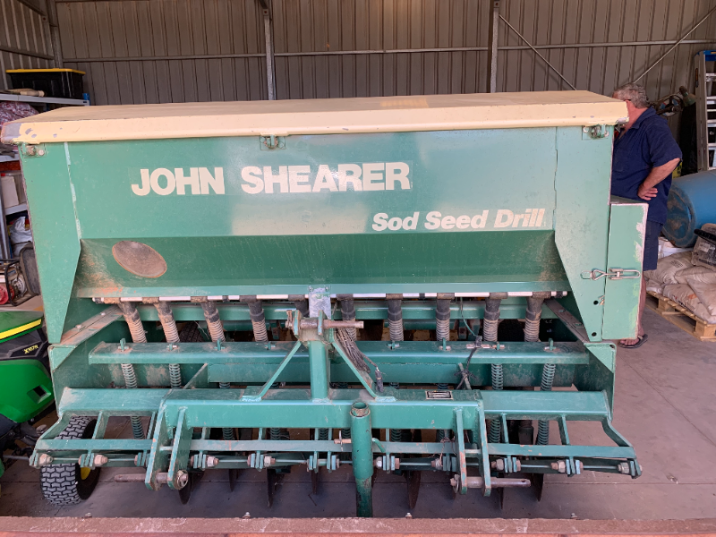 Lot 62 - John Shearer Seed Drill | AuctionsPlus