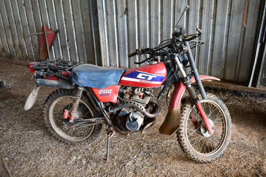 Lot 43 - Honda CT200 ag bike | AuctionsPlus