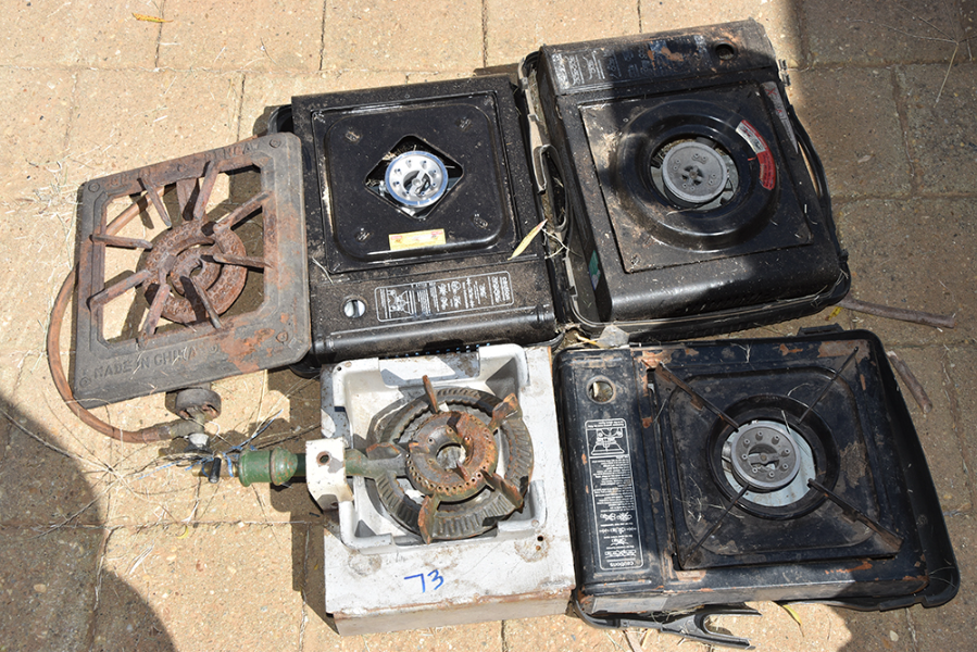 Lot 73 - Assorted Camping Gas Cookers | AuctionsPlus