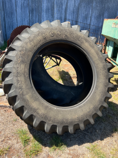 Lot 91 - 18.4 x R38 Tractor Tyres | AuctionsPlus