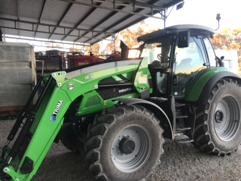 Lot 3 - Deutz 6250G tractor (205hp) with FEL | AuctionsPlus