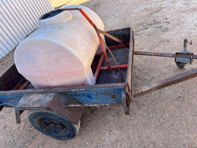 Lot 33 - 500L grain pickling unit on 6'x4' trailer | AuctionsPlus