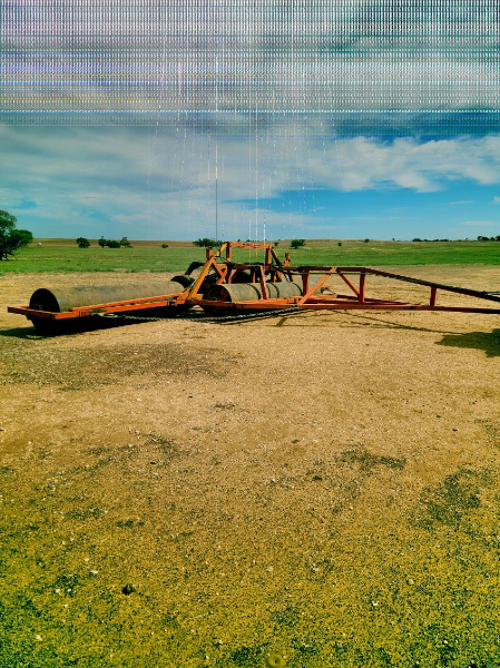 Lot 74 - Land Roller, 12M, 3 sections. | AuctionsPlus