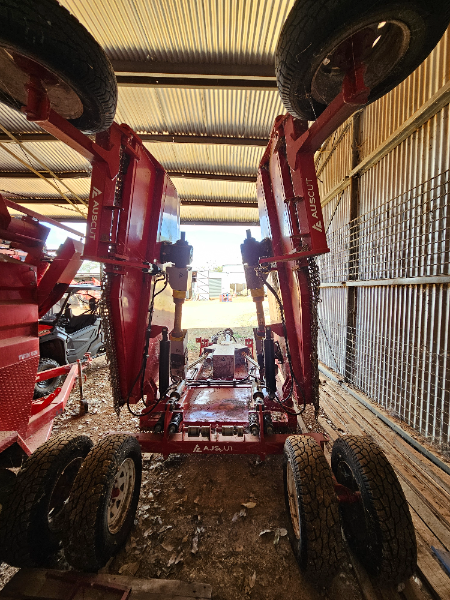 LOT 24 - 2022 Auscut folding slasher 6.5 metre cut width | AuctionsPlus