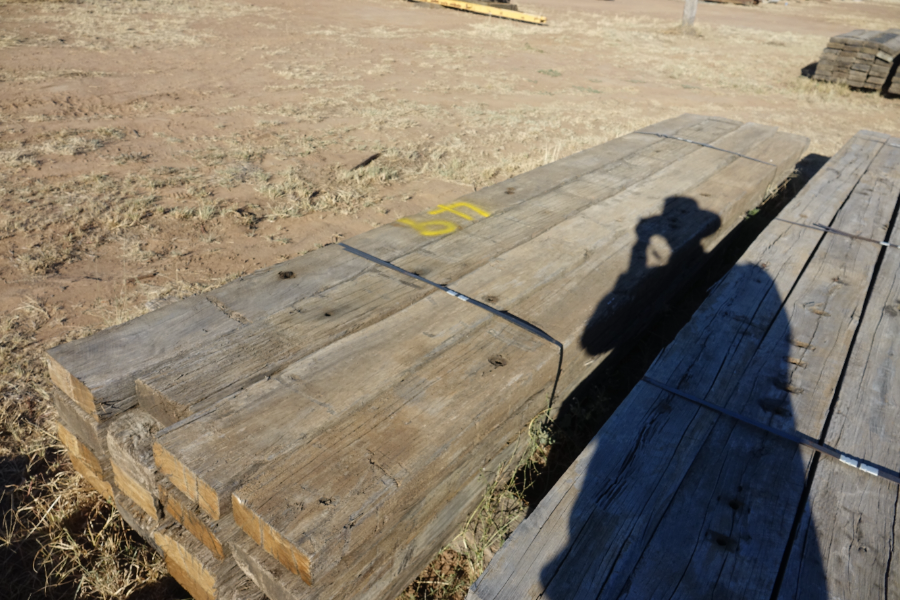 1 X 16 ROAD BRIDGE TIMBER DECKING SLEEPERS | AuctionsPlus