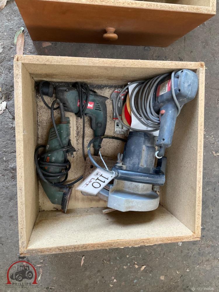 Lot 110 - Electrical tools, all working, | AuctionsPlus