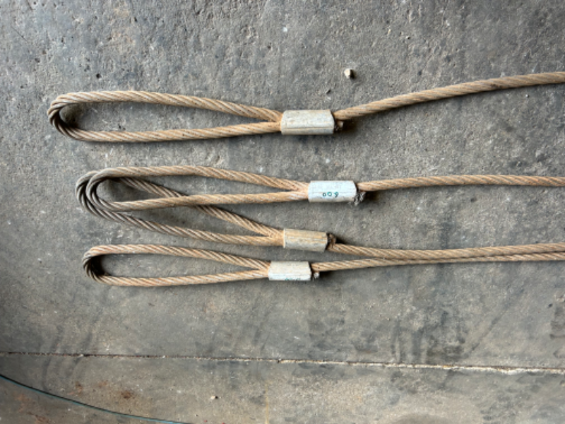 Lot 34 - 6m Crane Sling Cables | AuctionsPlus