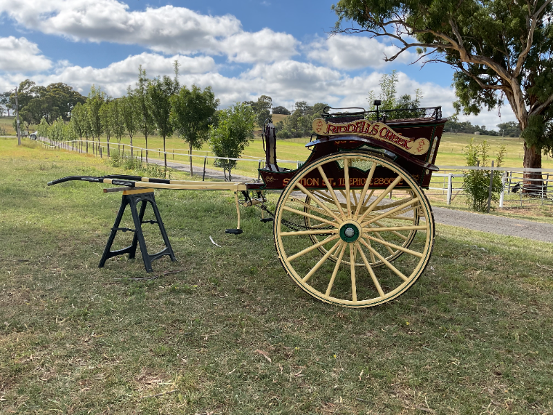 Lot 36 - Riddles Creek Butchers Cart | AuctionsPlus