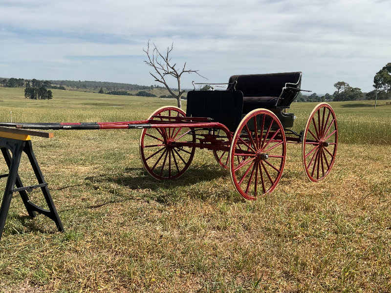 Lot 64 - Clarke Bros Adelaide Piano Box Buggy | AuctionsPlus