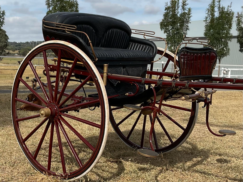 Lot 34 - Sydney Brass Shellback Sulky. | AuctionsPlus