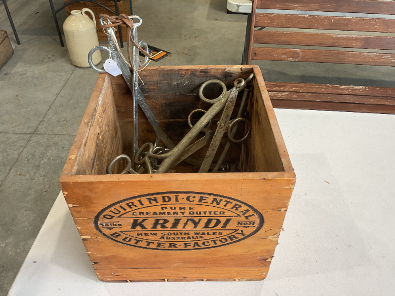 Lot 224 - Quirindi Butter Box and parts. | AuctionsPlus