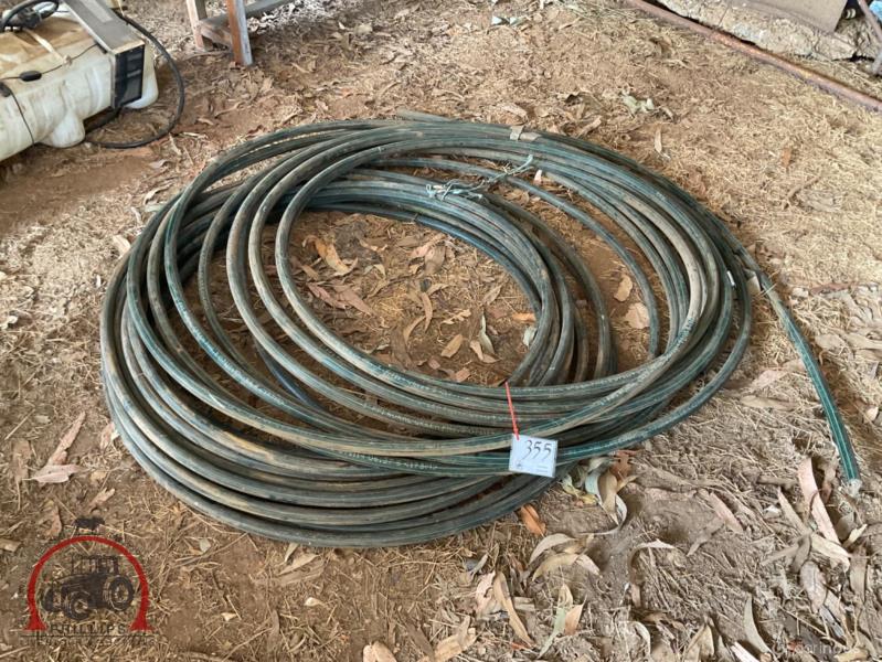 Lot 355 - Part rolls 1' poly pipe | AuctionsPlus