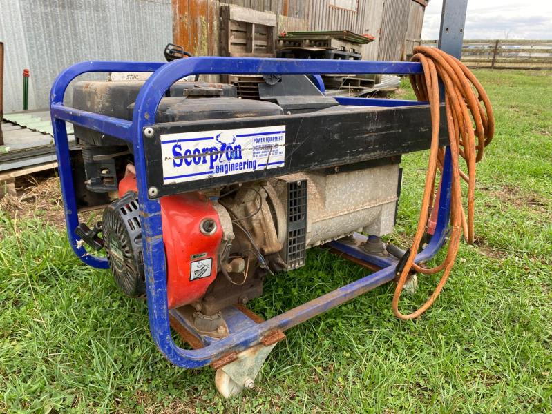 Lot 62 - Scorpion Generator/Welder (Compressor Not Working) | AuctionsPlus