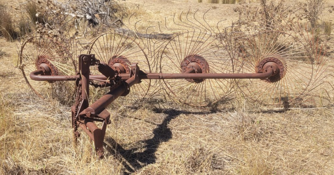 Lot 47 - 3PL Finger Wheel Hay Rake | AuctionsPlus