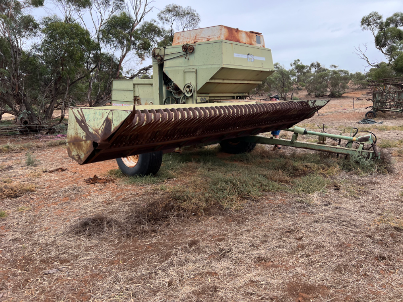 Lot 245 - H/b header 15ft front, PTO | AuctionsPlus