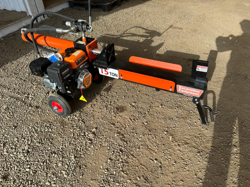 Lot 66 - 15 TON HYDRAULIC LOG SPLITTER | AuctionsPlus