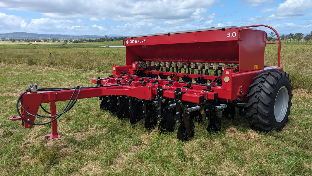 Lot 11 - Supernova Triple Disc / No-Till / Direct Seed Drill | AuctionsPlus