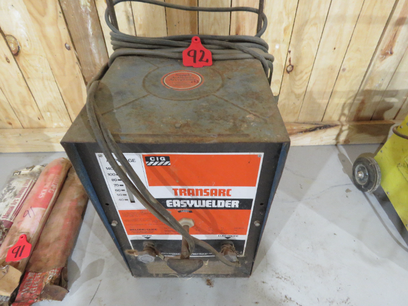 Lot 92 - TRANSARC WELDER, WORKS | AuctionsPlus