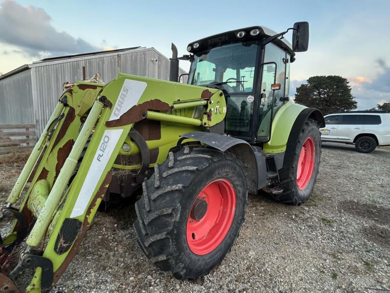 Lot 35 - Claas Arion 620C Tractor W/ CL120 FEL | AuctionsPlus