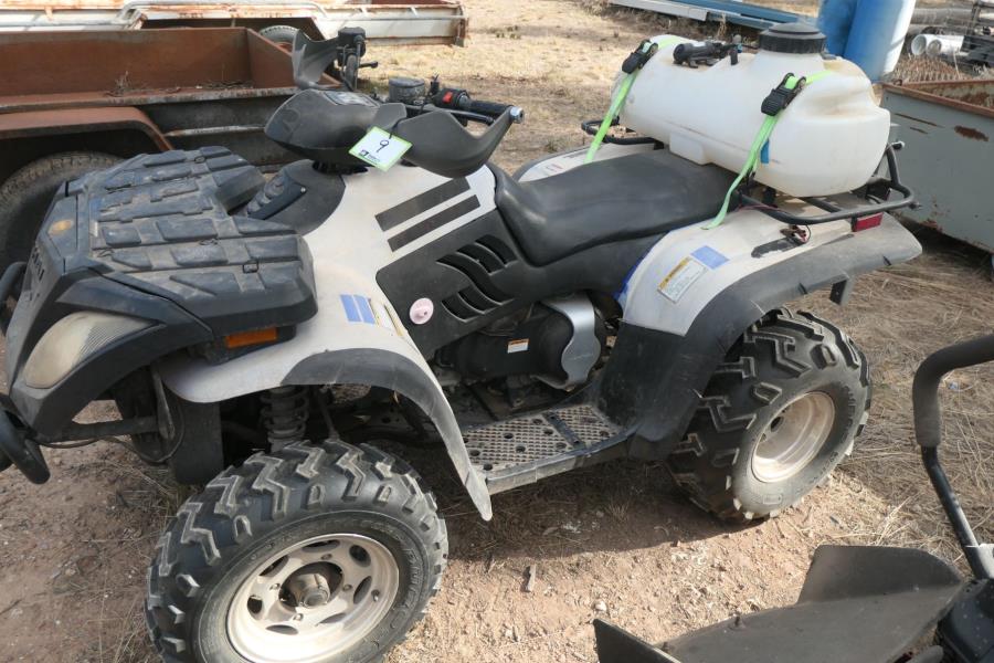 Lot 9 - LINHAI 300cc 4 wheeler Motor Bike | AuctionsPlus