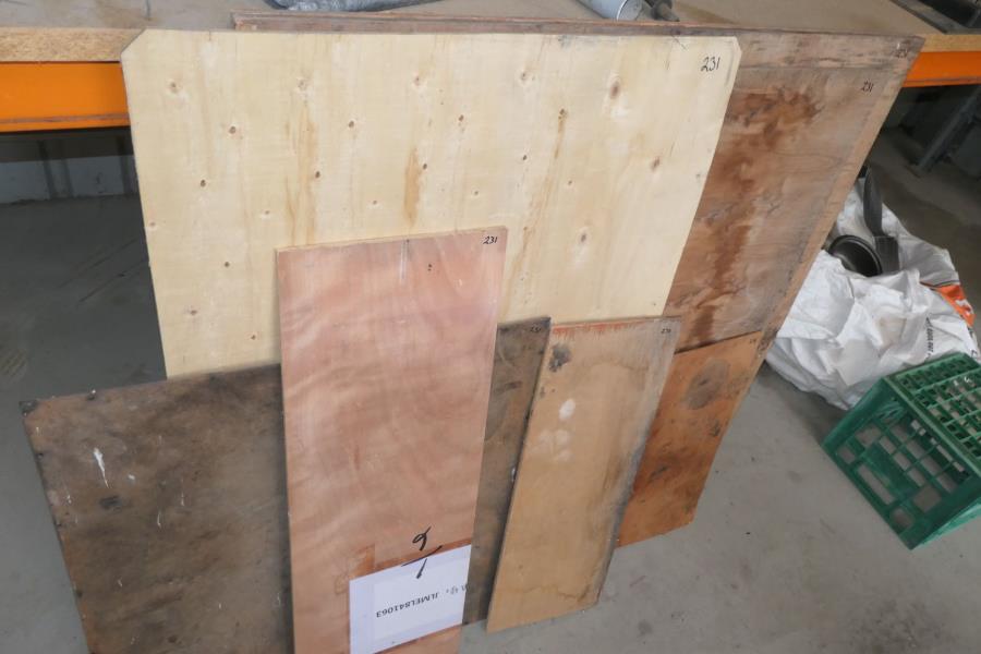 Lot 231 - Assorted Timber Ply Sheets | AuctionsPlus