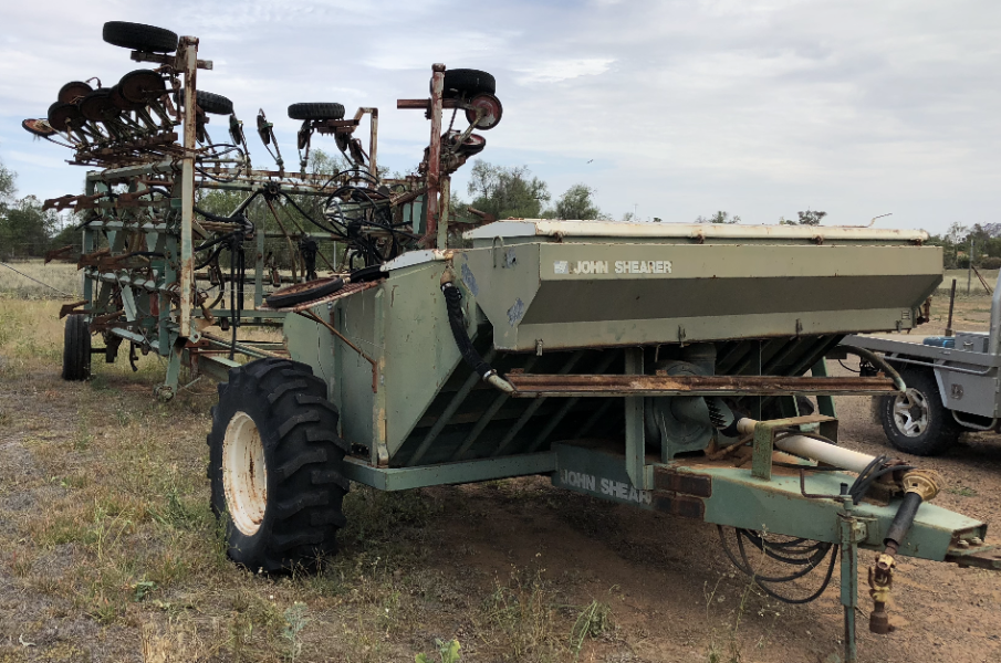 Lot 48 - Airseeder John Shearer complete. | AuctionsPlus