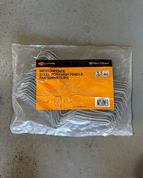 Lot 11 - WESTONFENCE S/POST HIGH TENSILE FASTENING CLIPS | AuctionsPlus