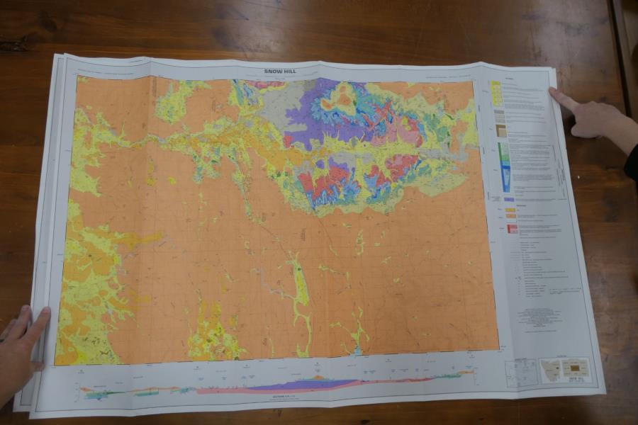 Lot 468 - Paper Geological Survey Maps of Tasmania | AuctionsPlus
