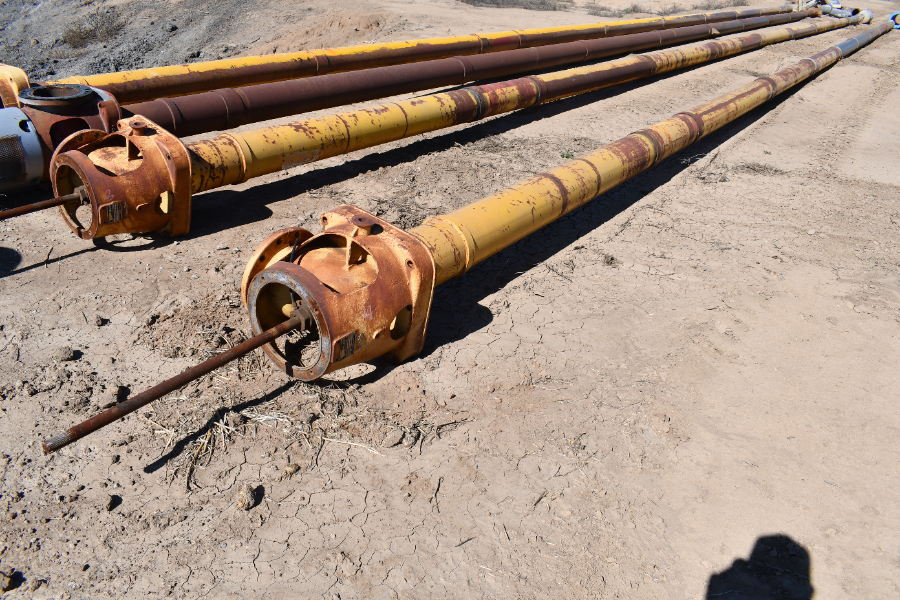 Lot 9 - Layne & Bowler 10 inch turbine pump with electic motor ...