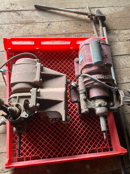 Lot 61 - 2 x Coopers overhead shearing plant, not sure on condition ...