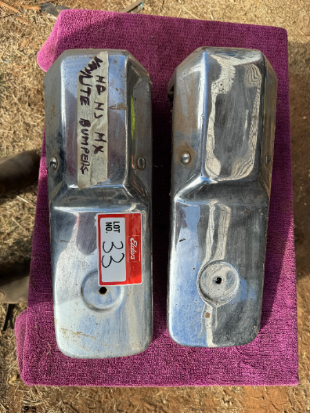 Lot 33 - Rear bumpers to suit Holden HX HQ | AuctionsPlus