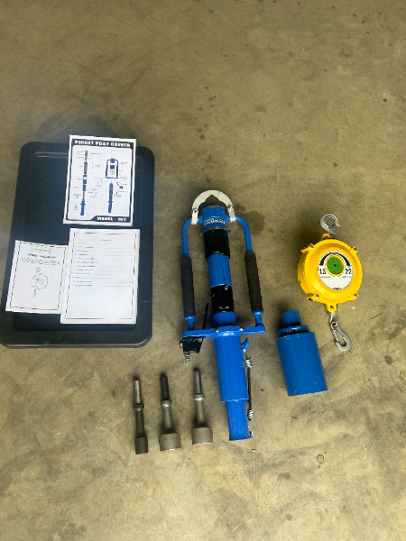 Lot 127 - Pneumatic post driver | AuctionsPlus