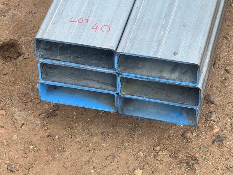 Lot 40 - 6 X LENGTHS OF 150 X 50 RHS | AuctionsPlus
